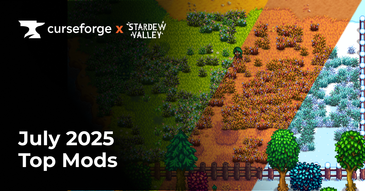 Top Stardewvalley Mods: July 2025 Best Stardewvalley Mods - CurseForge